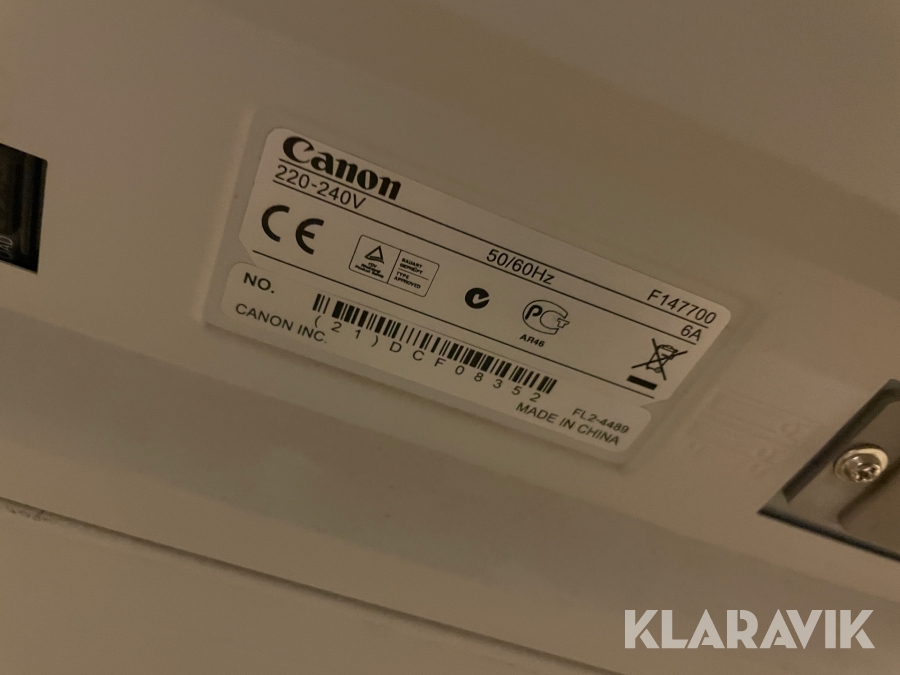 Klaravik Auktioner | Skrivare Canon Irc2380i