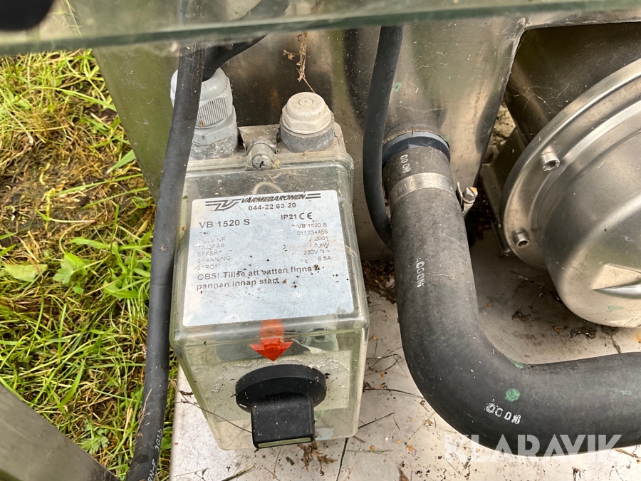 Reningsmaskin Invekta JL05, Luleå, Klaravik auktioner