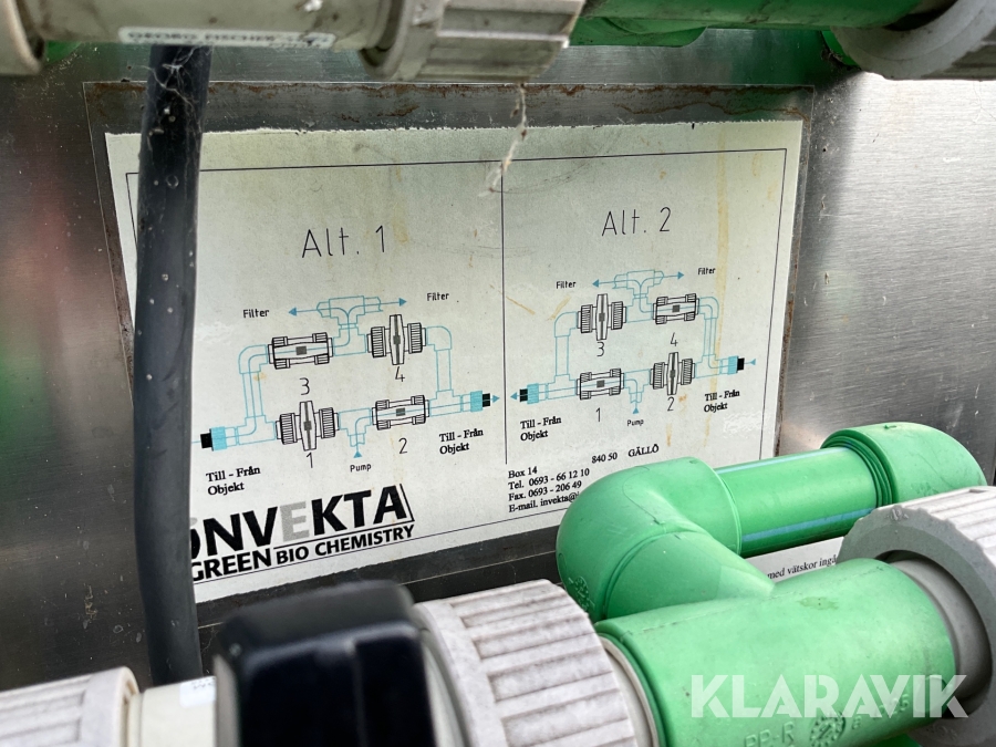 Reningsmaskin Invekta JL05, Luleå, Klaravik auktioner