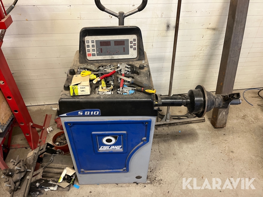 Balanseringsmaskin Guiland S810, Haninge, Klaravik auktioner