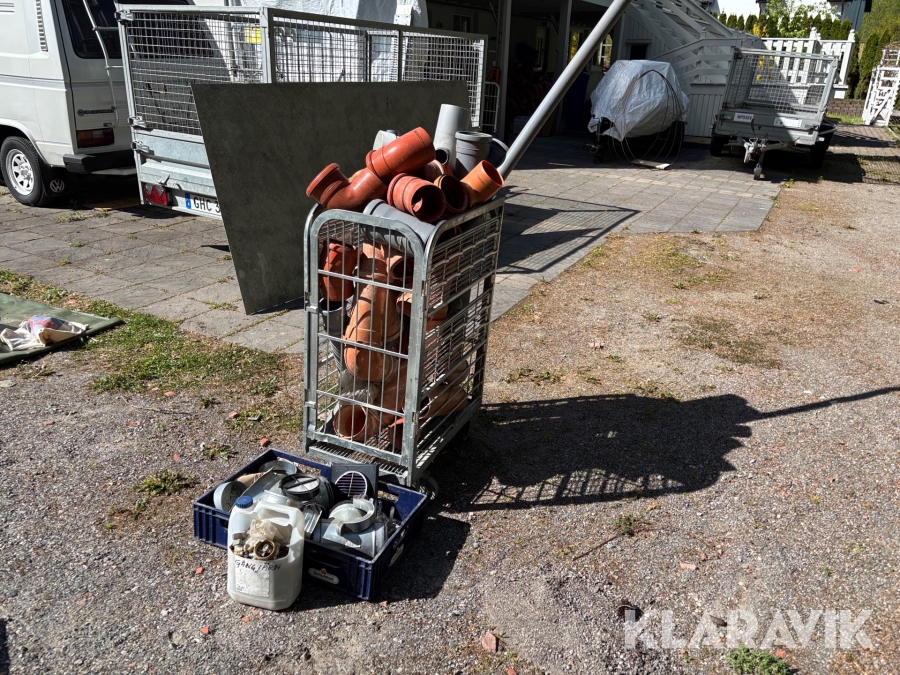 Parti med VVS-delar, Botkyrka, Klaravik auktioner