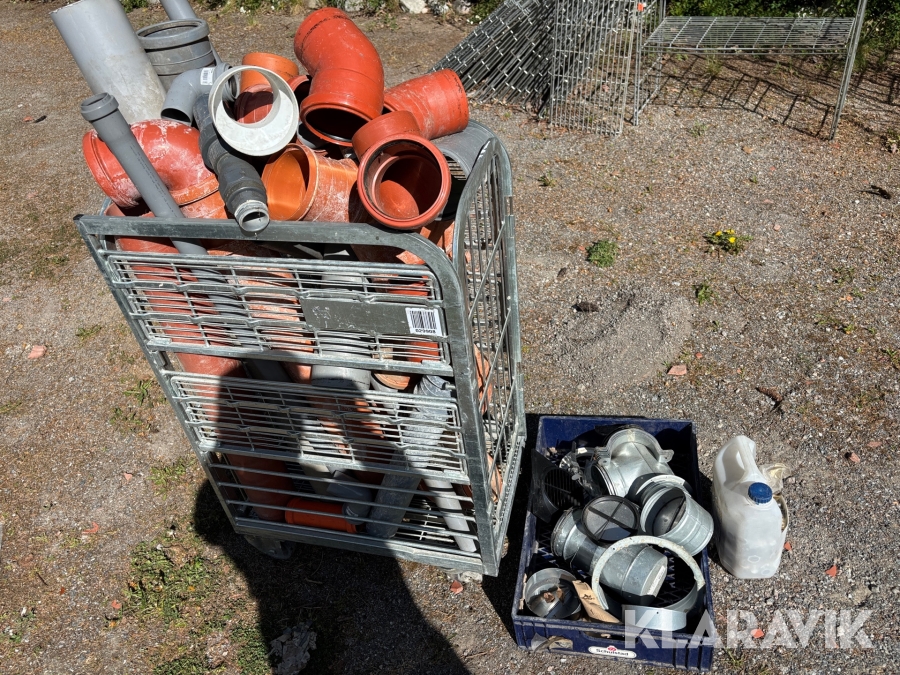 Parti med VVS-delar, Botkyrka, Klaravik auktioner