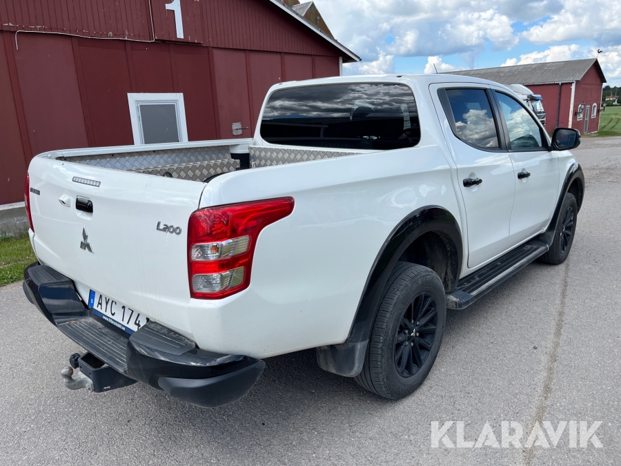 Pickup Mitsubishi L200, Linköping, Klaravik auktioner