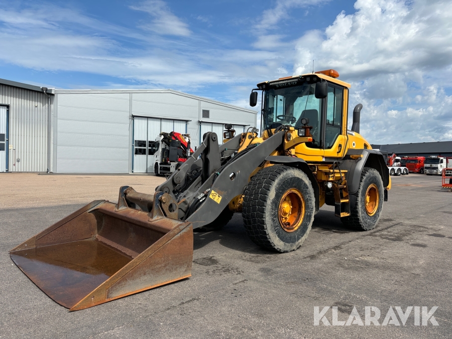 Hjullastare Volvo L60G, Kristianstad, Klaravik auktioner