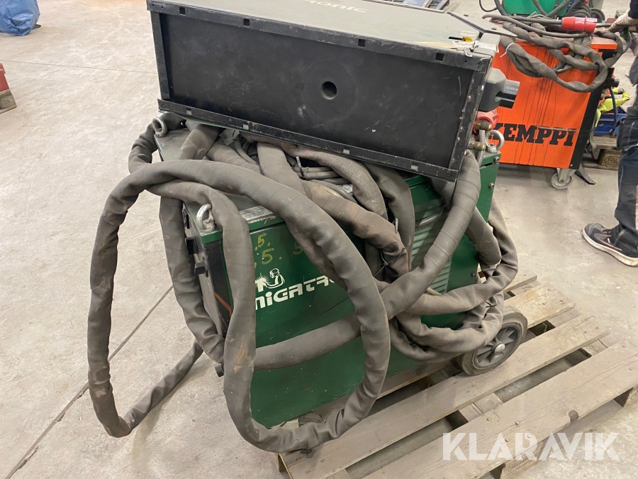 Migsvets vattenkyld Migatronic Mig 445, Tranås, Klaravik au