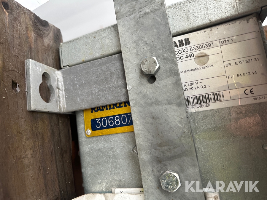 Centraler Kabeldon SF125/3132, CDC660, CDC460,, Svalöv, Klar