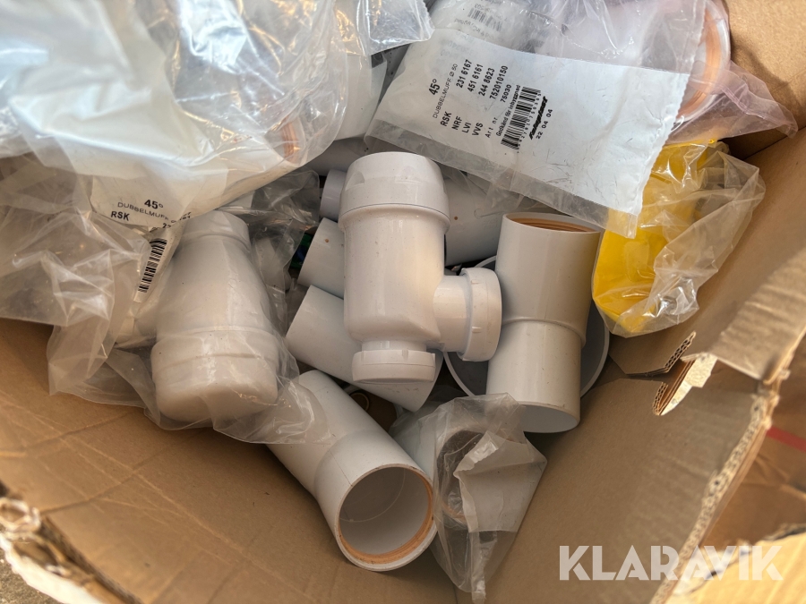 Diverse VVS delar, Motala, Klaravik auktioner