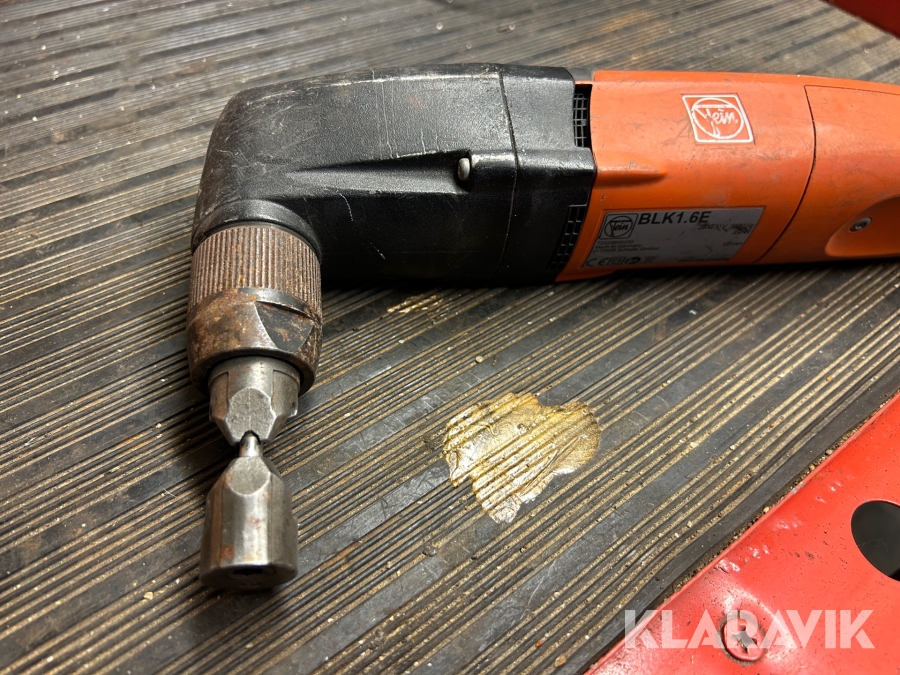 Sladdrivna handmaskiner och batteridriven bygglampa Kress, F