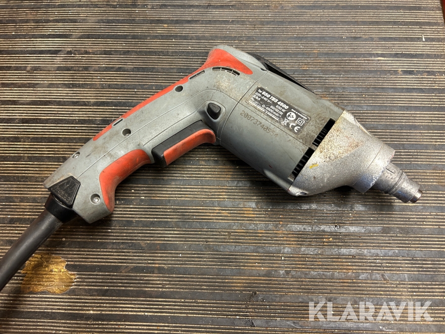 Sladdrivna handmaskiner och batteridriven bygglampa Kress, F