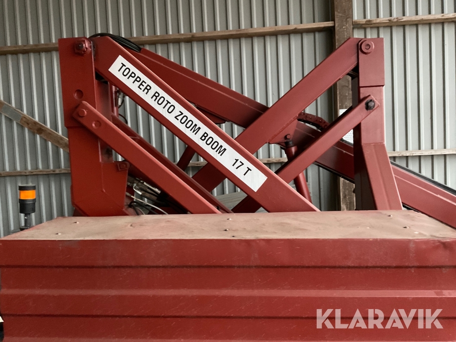 Släpvagnslift Topper Roto Zoom Boom 17T, Hjo,