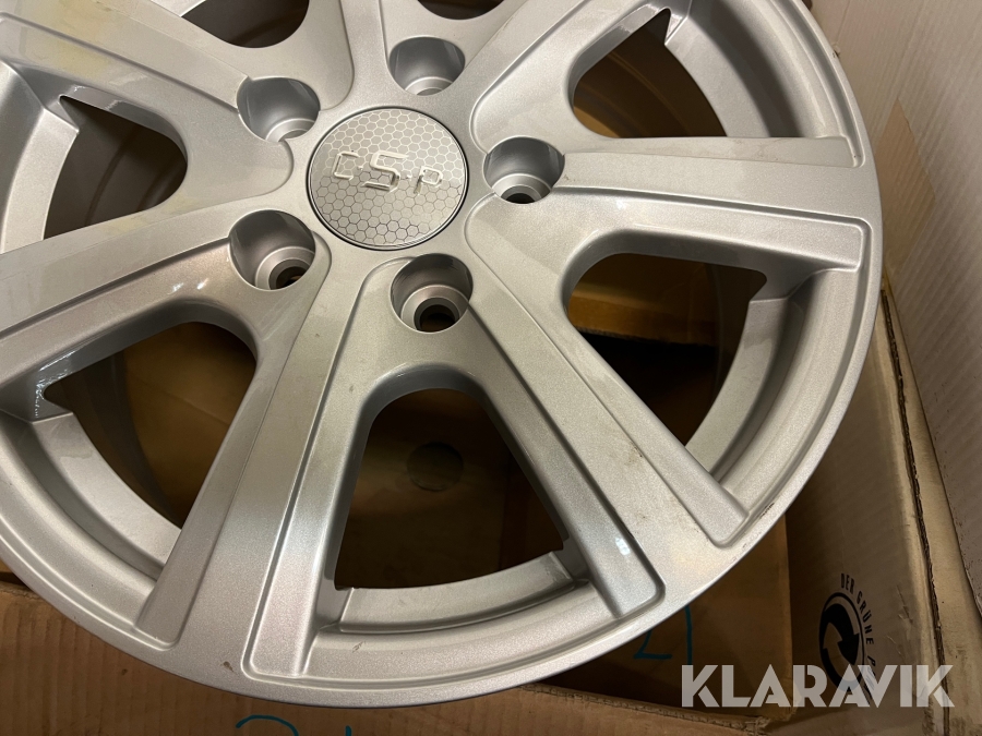 Fälgar 4 st CSP 8, Ekerö, Klaravik auktioner