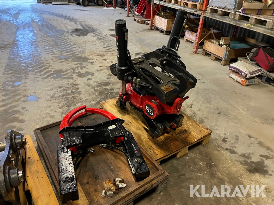 Klaravik Auktioner | Tiltrotator Rototilt R6 med grip