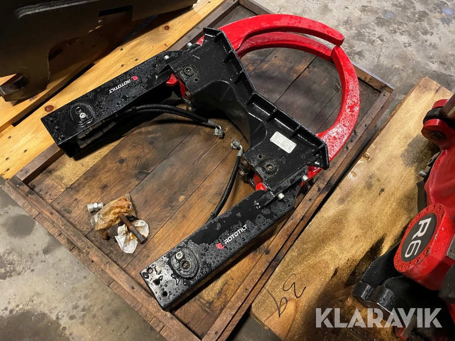 Klaravik Auktioner | Tiltrotator Rototilt R6 med grip