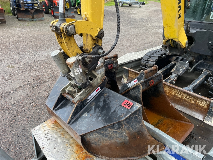 Grävmaskin Yanmar SV15VT, Grums, Klaravik auktioner