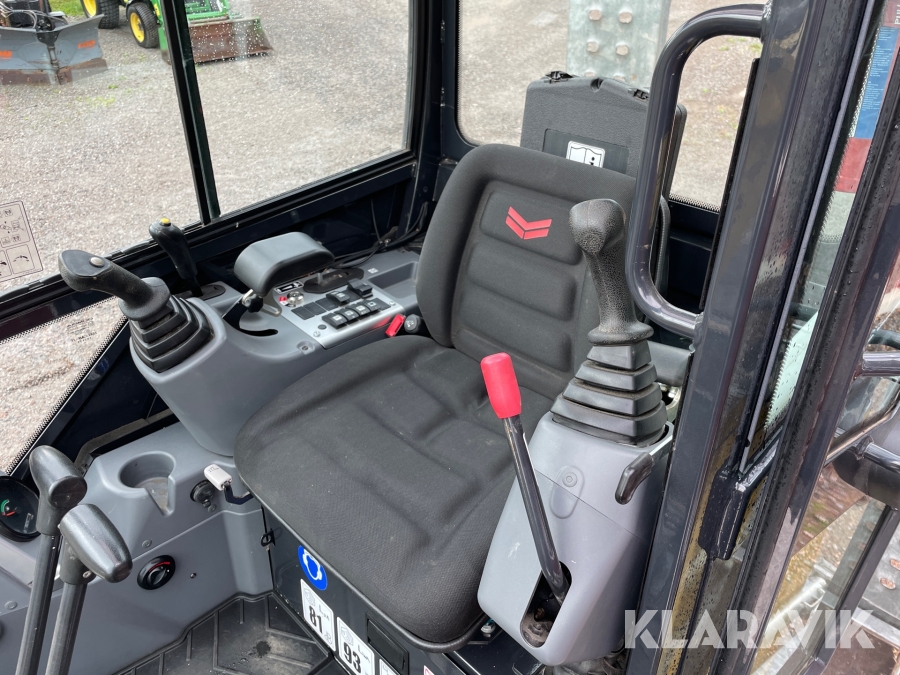Grävmaskin Yanmar SV15VT, Grums, Klaravik auktioner