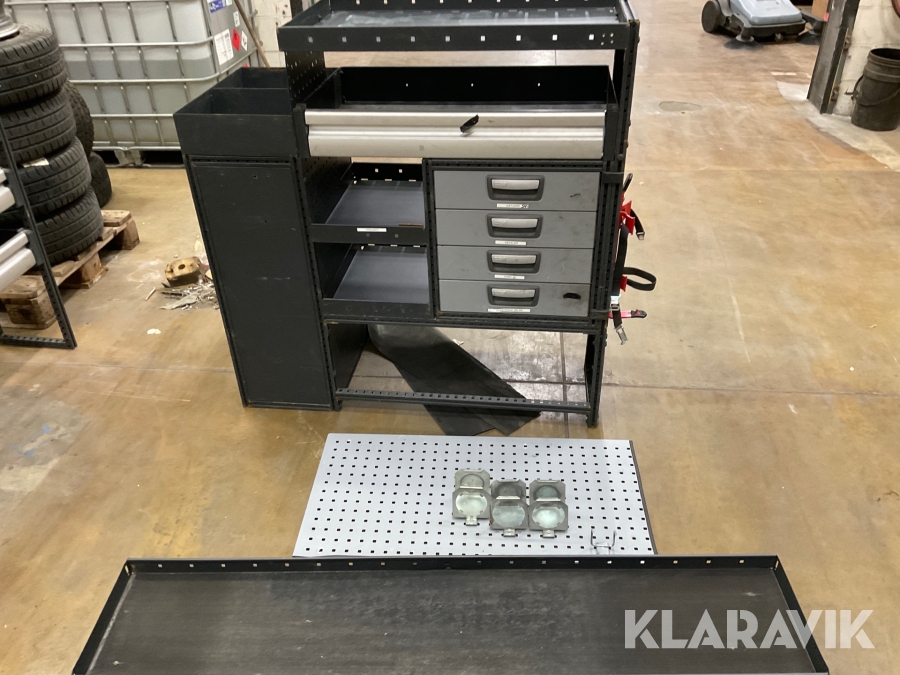 Verktygsinredning HH Modulsystem, Malmö, Klaravik auktioner