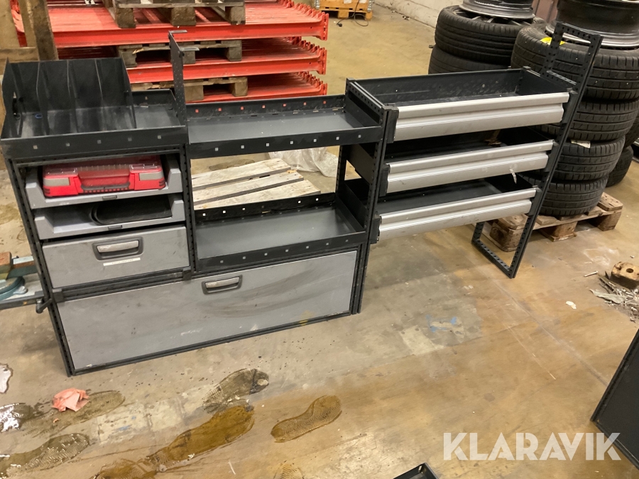 Verktygsinredning HH Modulsystem, Malmö, Klaravik auktioner