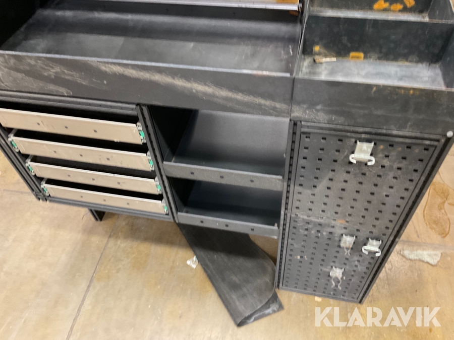 Verktygsinredning HH Modulsystem, Malmö, Klaravik auktioner