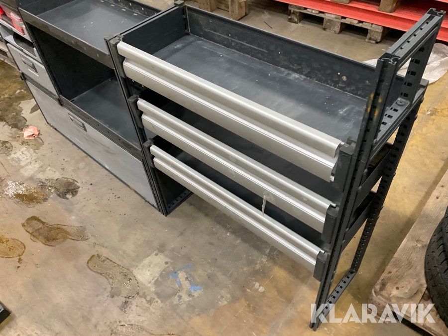 Verktygsinredning HH Modulsystem, Malmö, Klaravik auktioner