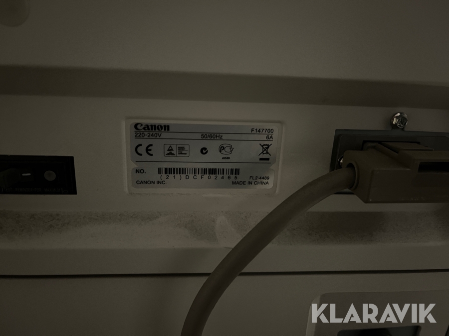 Kopiator Canon iRC2380i, Staffanstorp, Klaravik auktioner