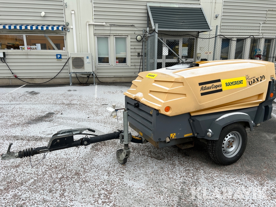 Generator / Elverk Atlas Copco GAX20 400V-3 PE, Uppsala, Kla