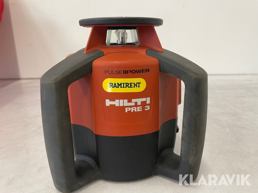 Planlaser inkl mottagare Hilti PRE 3, PRA 20, Svalöv, Klarav