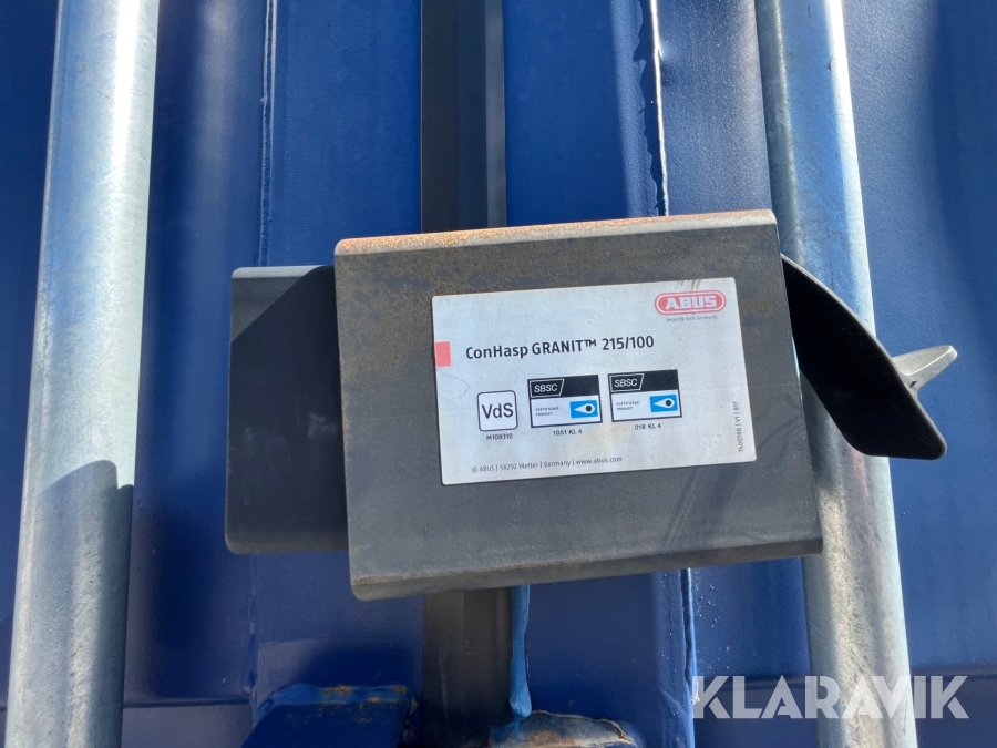Container 20fot Wicab Pan-22G2-EOD, Upplands-Bro, Klaravik a