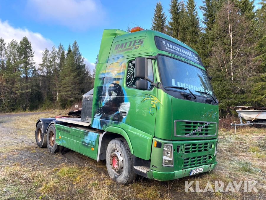Dragbil Volvo FH12 6X4, Åre, Klaravik auktioner