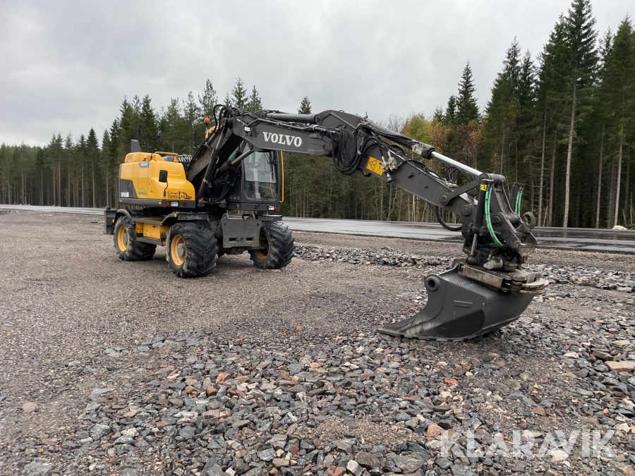 Grävmaskin Volvo EW140D, Eda, Klaravik