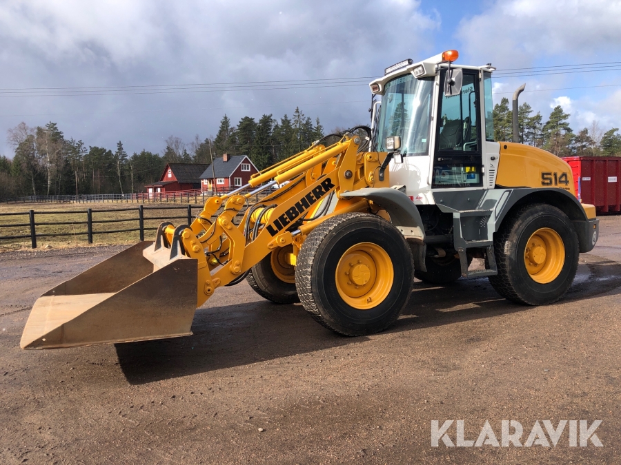 Hjullastare Liebherr L514 Stereo, Hässleholm, Klaravik aukt