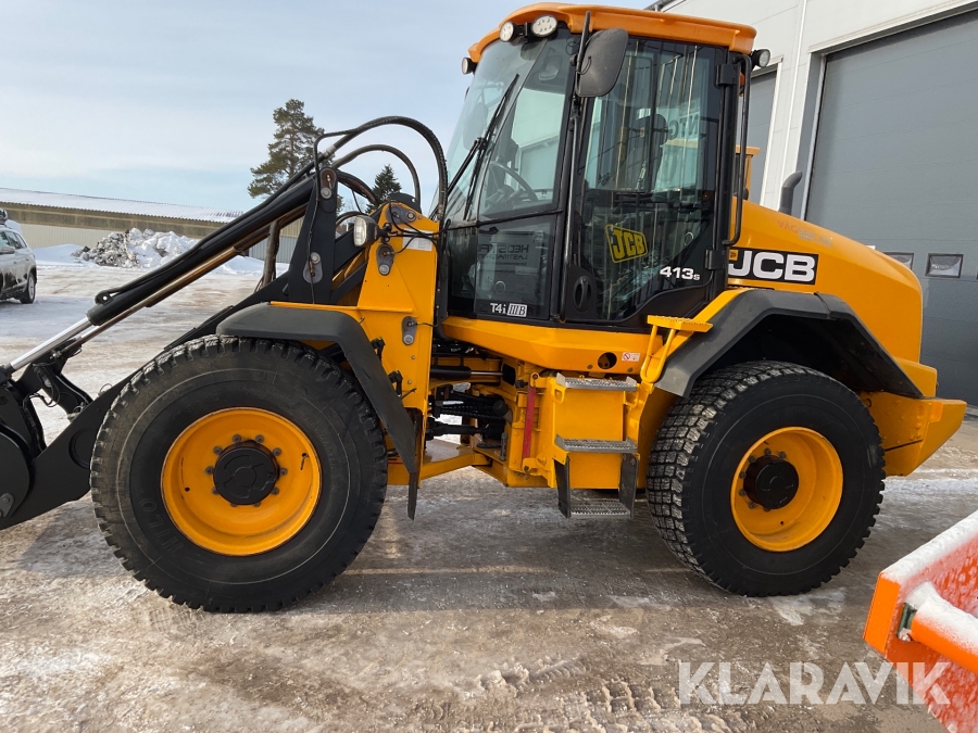 Hjullastare JCB 413S, Luleå, Klaravik auktioner