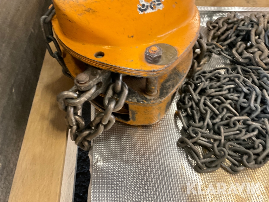 Lyftblock Kito Mighty 2000/1, Jönköping, Klaravik auktioner