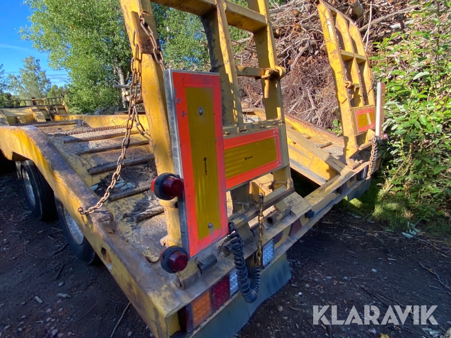 Maskintrailer JMP-Wielton, Norrtälje, Klaravik auktioner