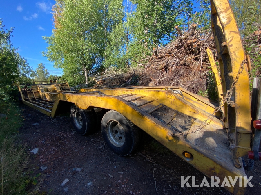 Maskintrailer JMP-Wielton, Norrtälje, Klaravik auktioner