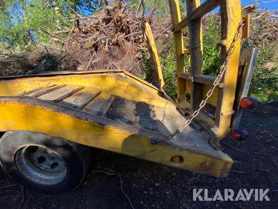 Maskintrailer JMP-Wielton, Norrtälje, Klaravik auktioner