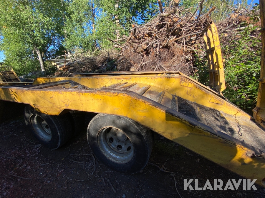 Maskintrailer JMP-Wielton, Norrtälje, Klaravik auktioner