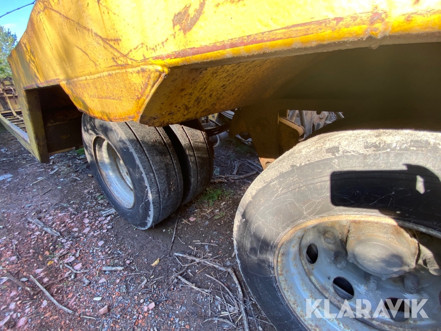 Maskintrailer JMP-Wielton, Norrtälje, Klaravik auktioner