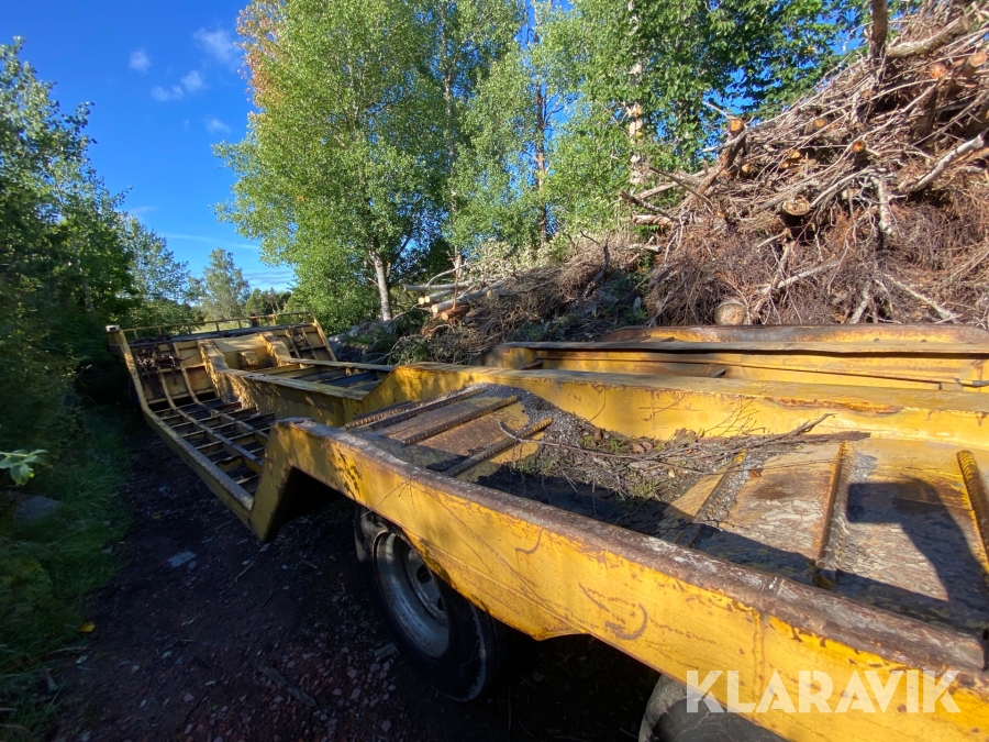 Maskintrailer JMP-Wielton, Norrtälje, Klaravik auktioner
