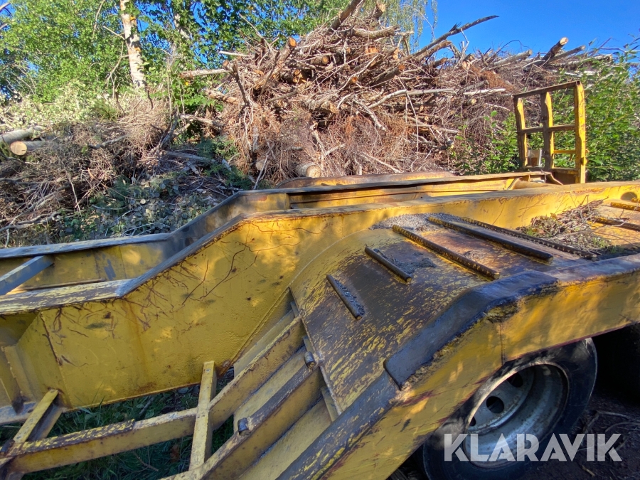 Maskintrailer JMP-Wielton, Norrtälje, Klaravik auktioner