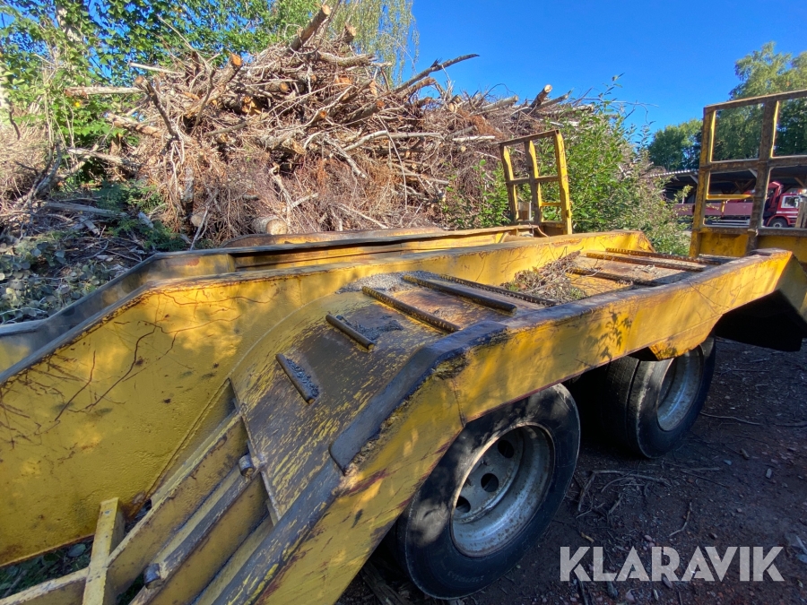 Maskintrailer JMP-Wielton, Norrtälje, Klaravik auktioner