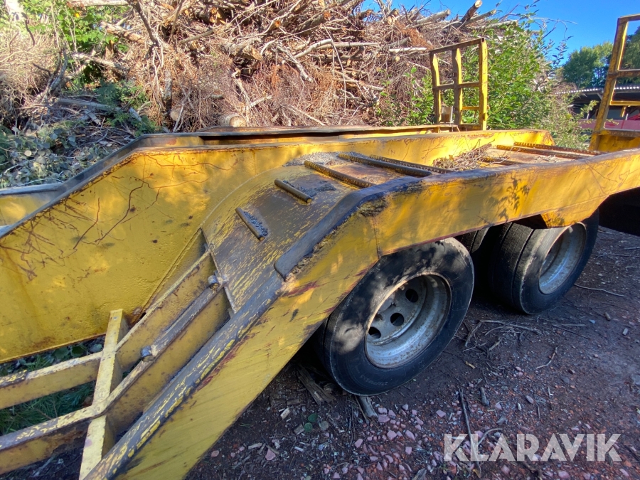 Maskintrailer JMP-Wielton, Norrtälje, Klaravik auktioner
