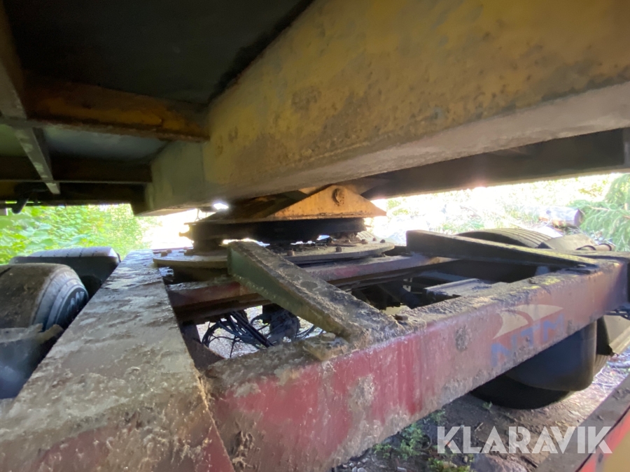 Maskintrailer JMP-Wielton, Norrtälje, Klaravik auktioner