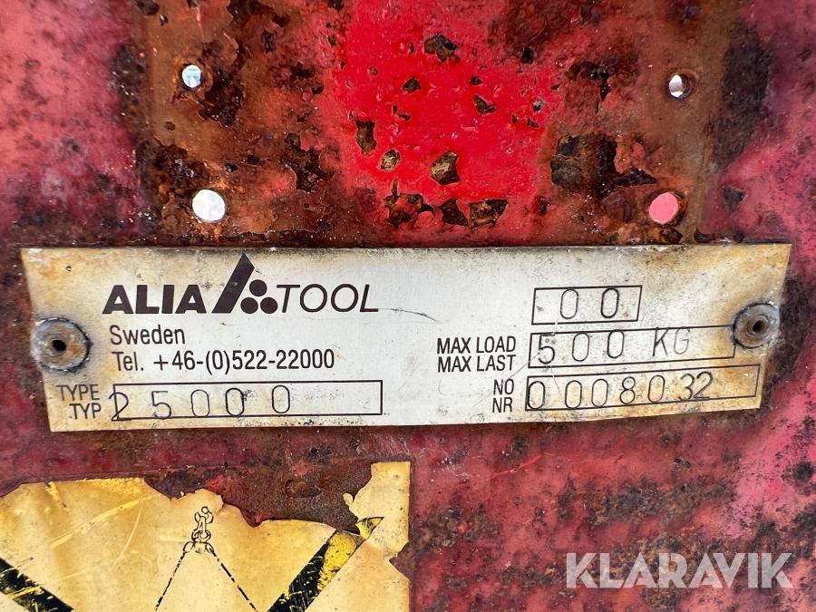 Fodervagn Starke Arvid 200L/500KG, Svalöv, Klaravik auktione