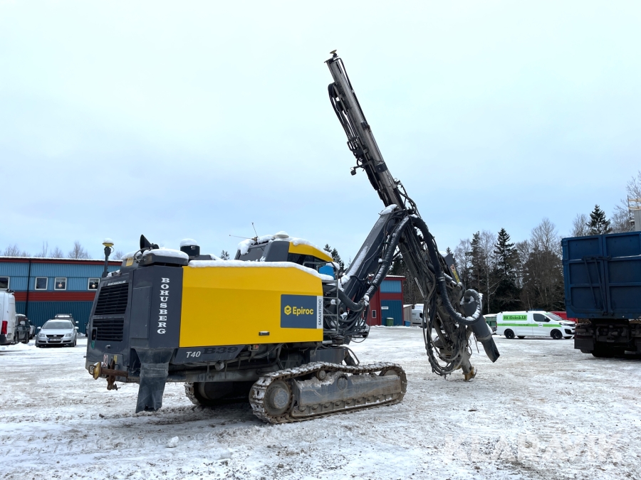 Borrvagn Epiroc Smartroc T40-11, Munkedal, Klaravik auktione Borrvagn Epiroc Smartroc T40-11, Munkedal, Klaravik auktione