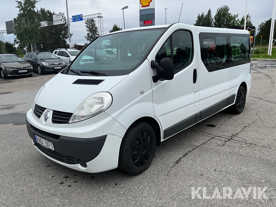 Minibuss Renault Trafic, Luleå, Klaravik auktioner