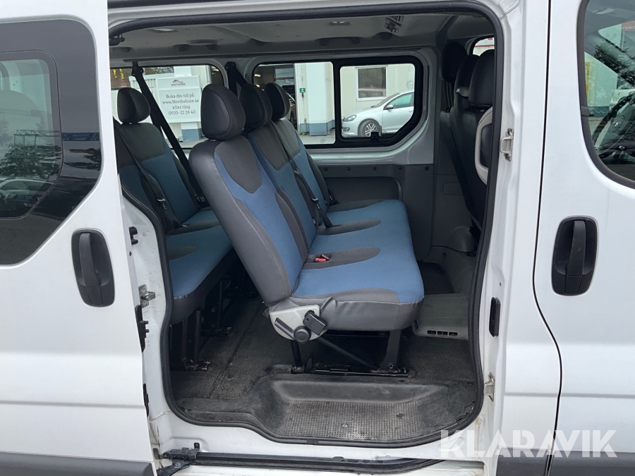 Minibuss Renault Trafic, Luleå, Klaravik auktioner