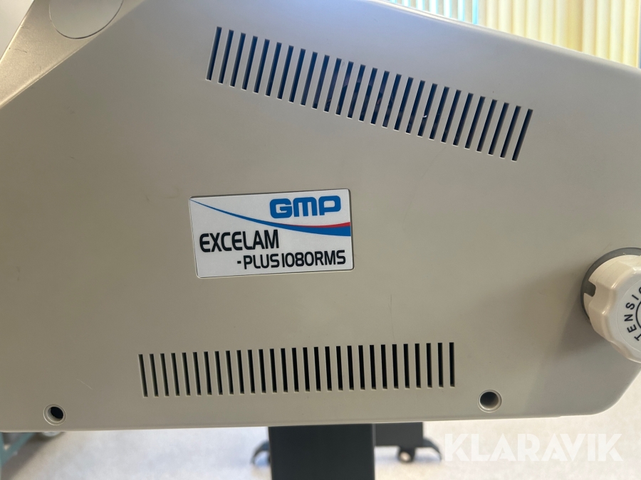 Rullaminator GMP Excelam plus 1080RMS, Karlstad, Klaravik au