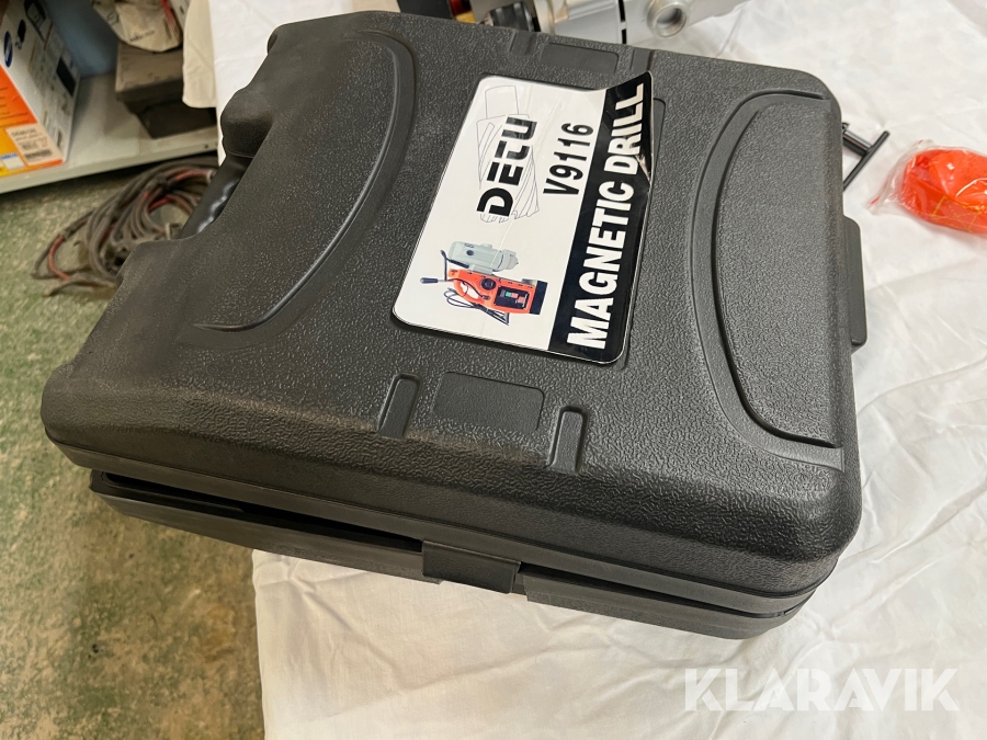 Magnetborrmaskin Detu V9116, Gotland, Klaravik auktioner