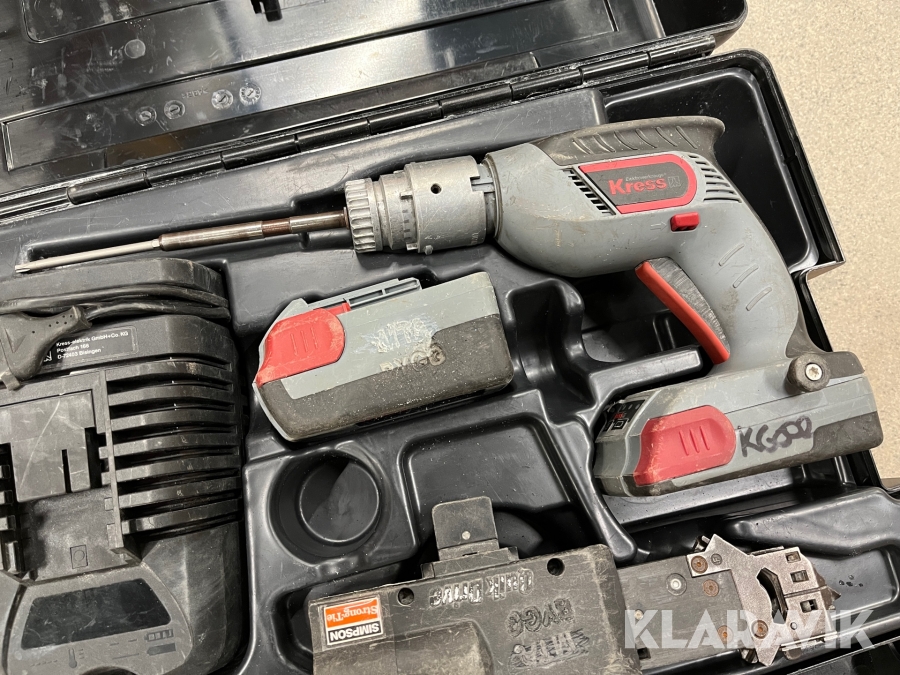 Skruvautomat för ankarskruv Kress 180 ATBS 2,1, Halmstad, K