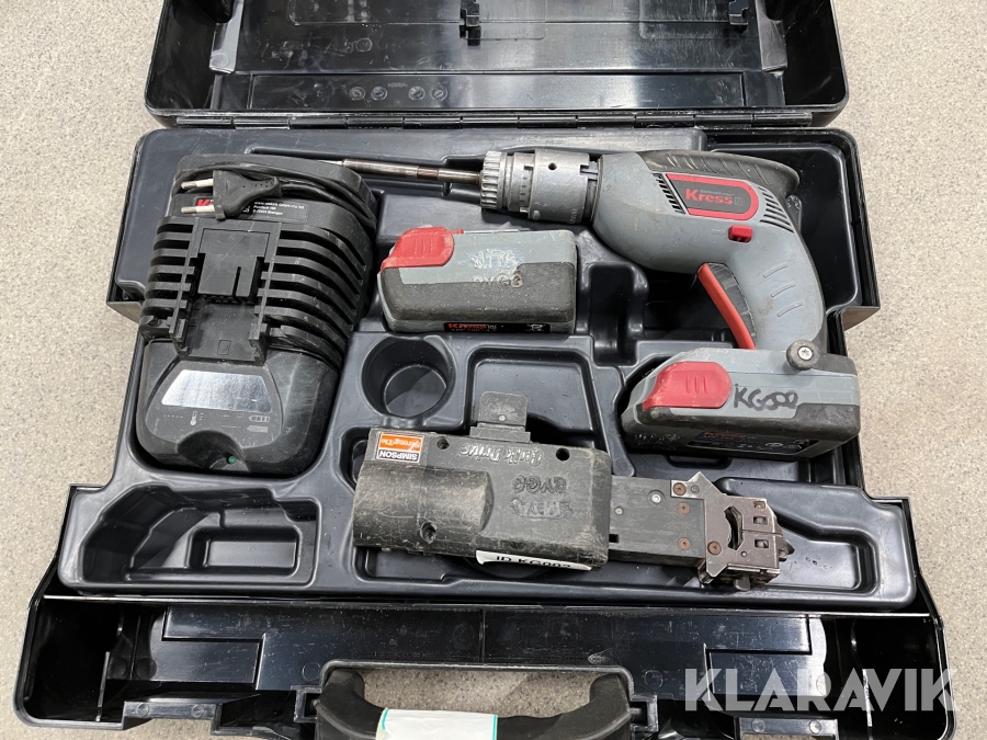 Skruvautomat för ankarskruv Kress 180 ATBS 2,1, Halmstad, K